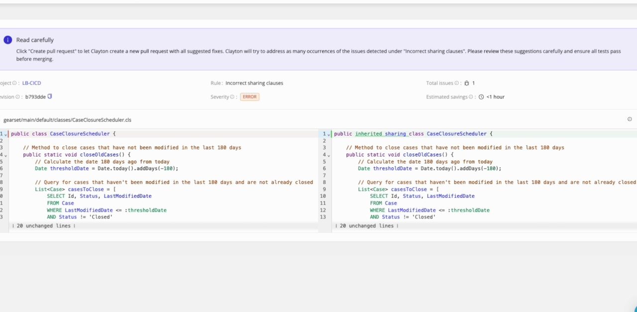 Clayton Integration With Gearset Pipelines Gearset